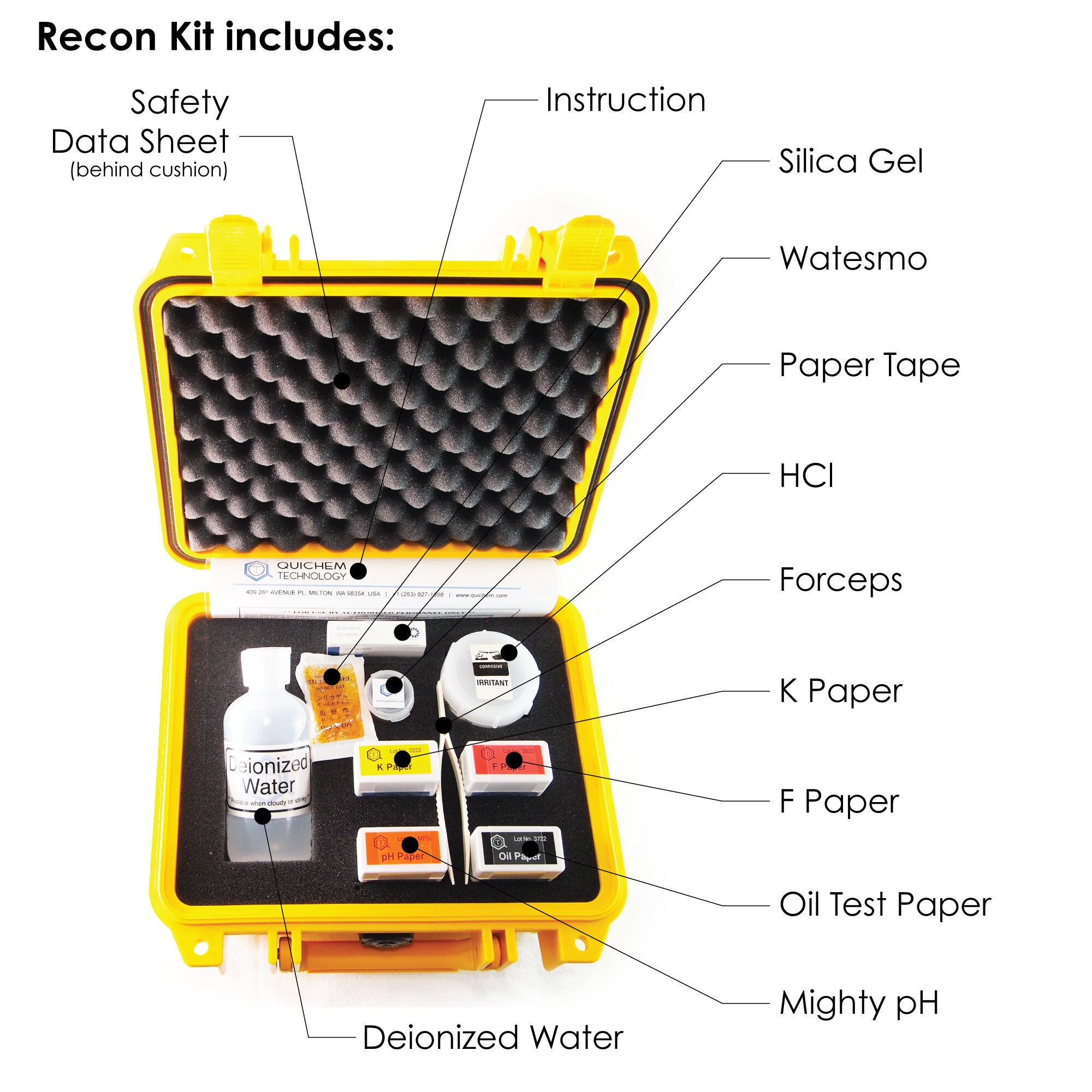 HazMat Recon Kit | QUICHEM